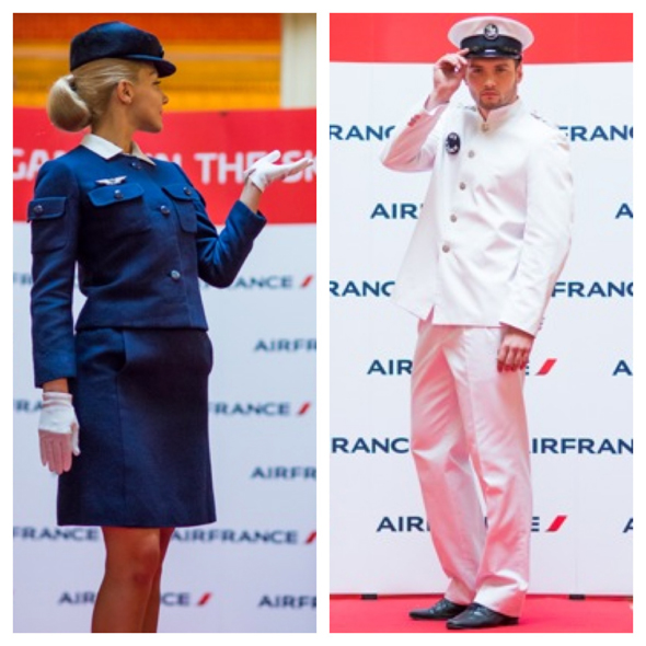 Uniformele vintage Air France, la București – Aeronews Global