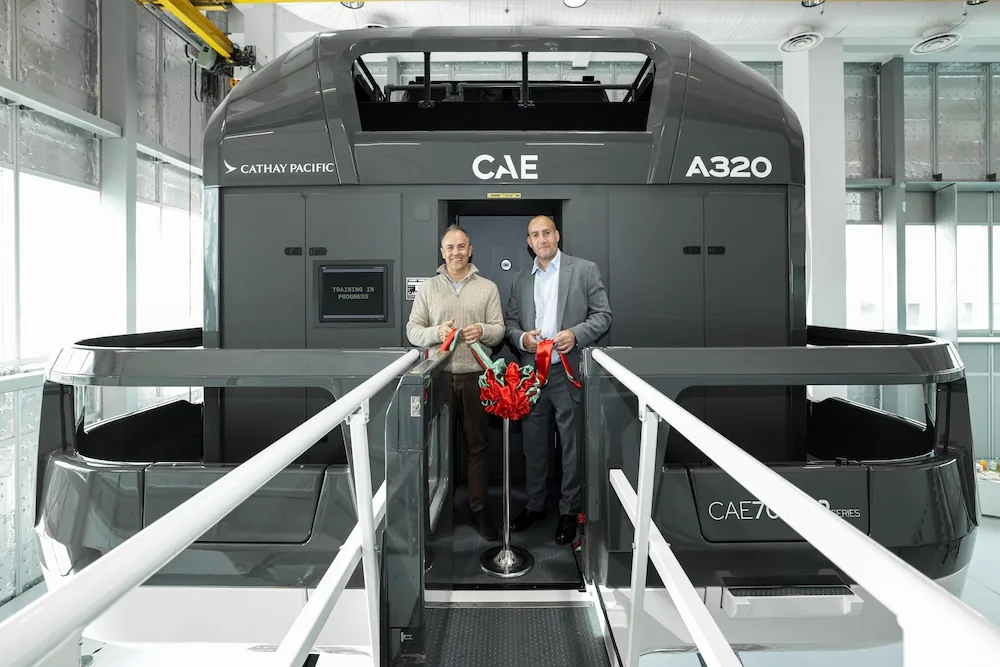 Cathay Flight Training Centre receives new CAE Airbus A320neo full ...